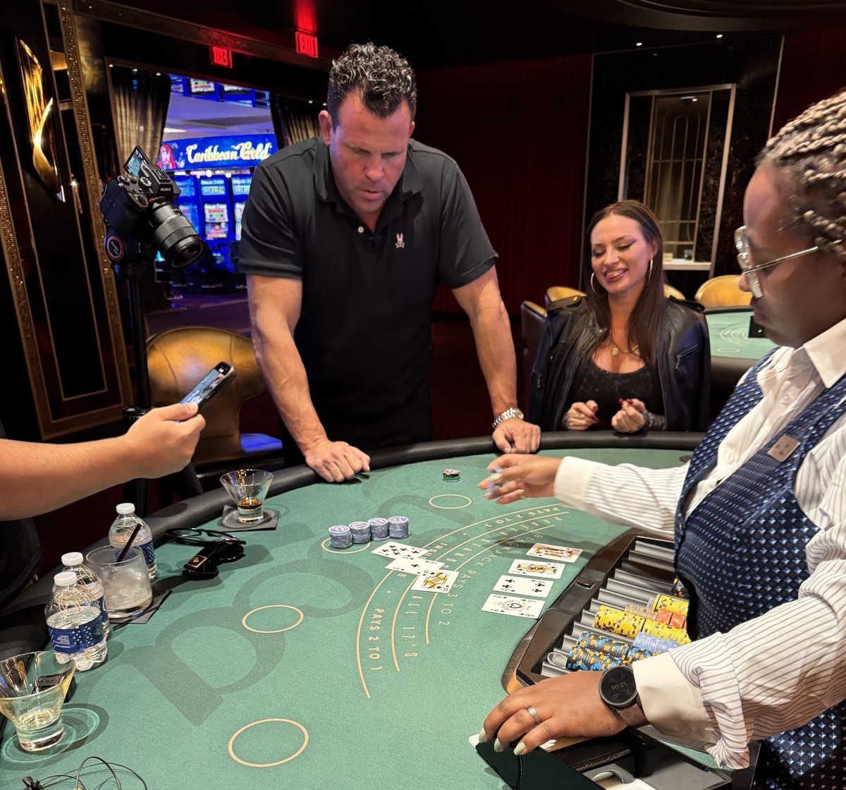 John Cerasani Spotted Playing High Stakes Blackjack At Circa Las Vegas
